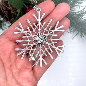 Baseball Snowwonders® Snowflake Ornament, 5817, Baseball Tball ...