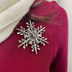 Chef Snowwonders® Snowflake Brooch, SWP8, Cooking , Chef Jewelry, Chef ...