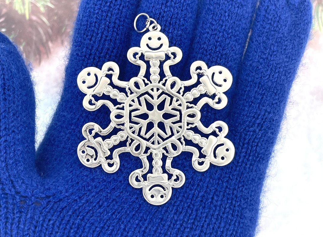 Gingerbread Man Snowwonders® Snowflake Ornament/pendant (#SW6046) - Etsy