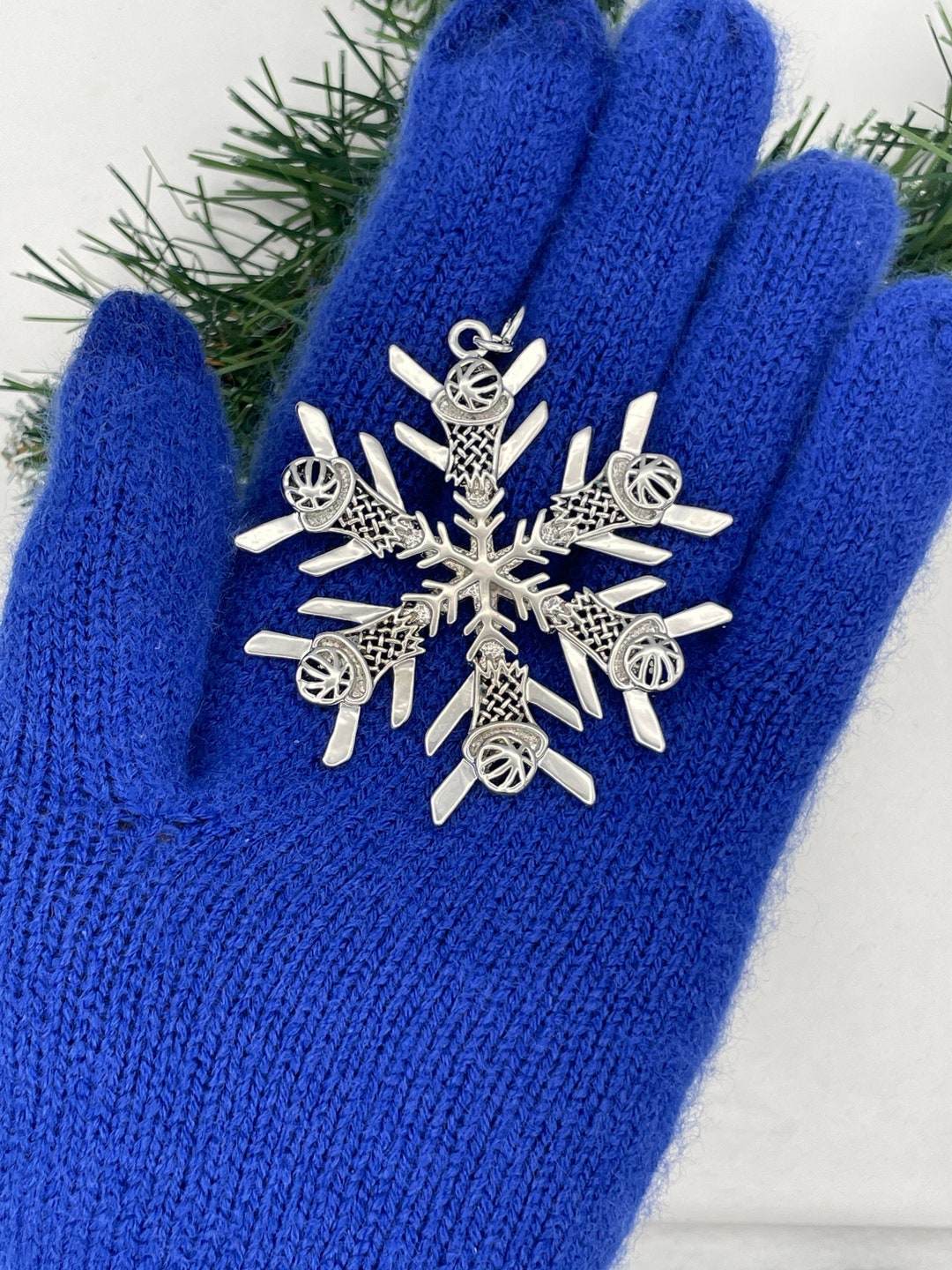 Basketball Snow Wonders® Snowflake Ornament, Basketball, (sw5785)hoops ...