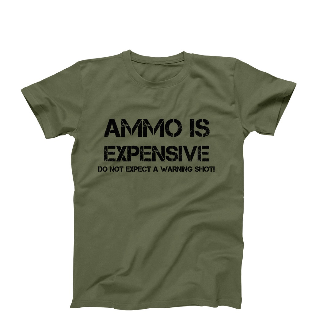 Funny Gun T-shirt for Men Funny Mens Ammo Shirt Gun Rights - Etsy