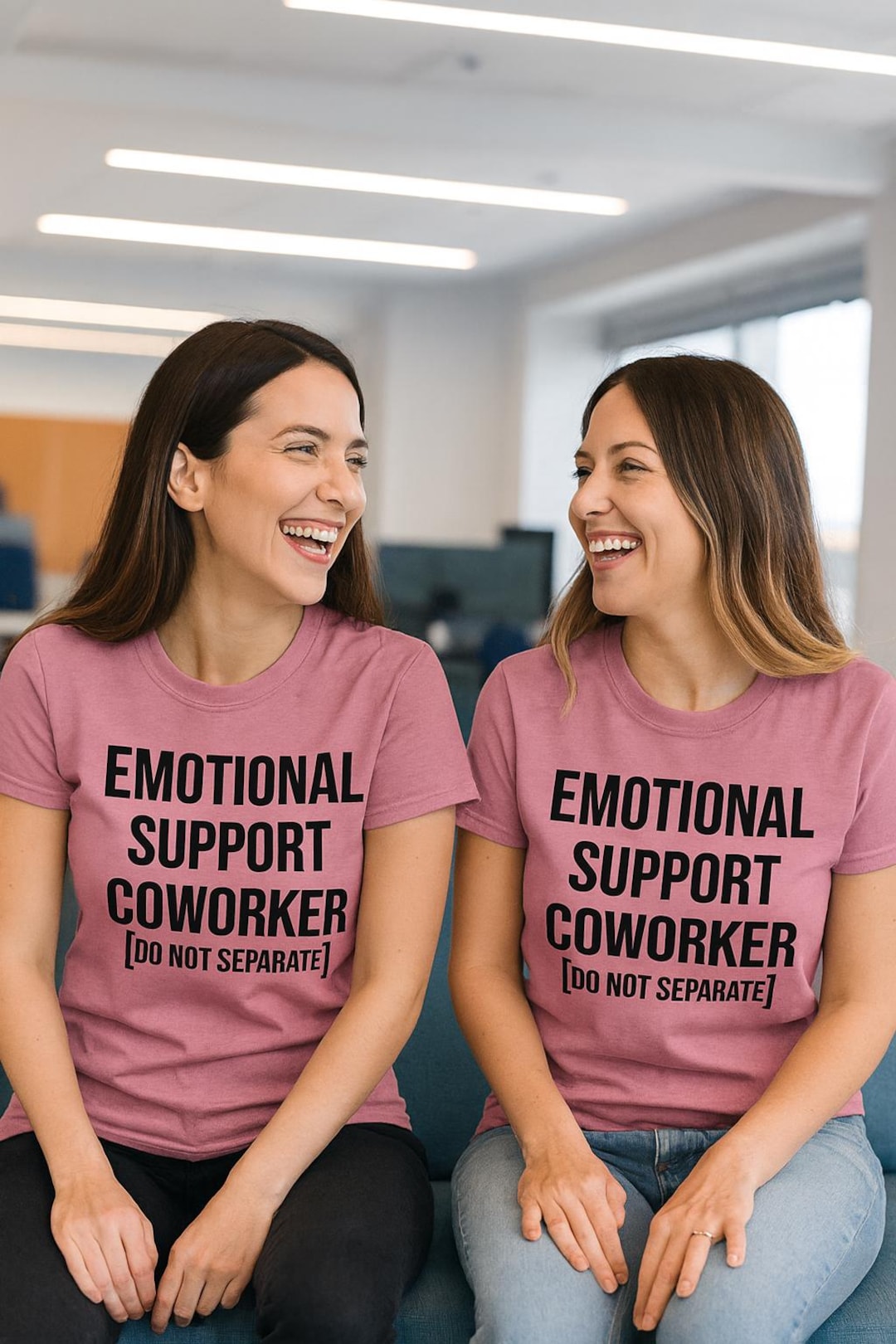 Emotional Support Coworker T-shirt – Funny Work Shirt for Women ...