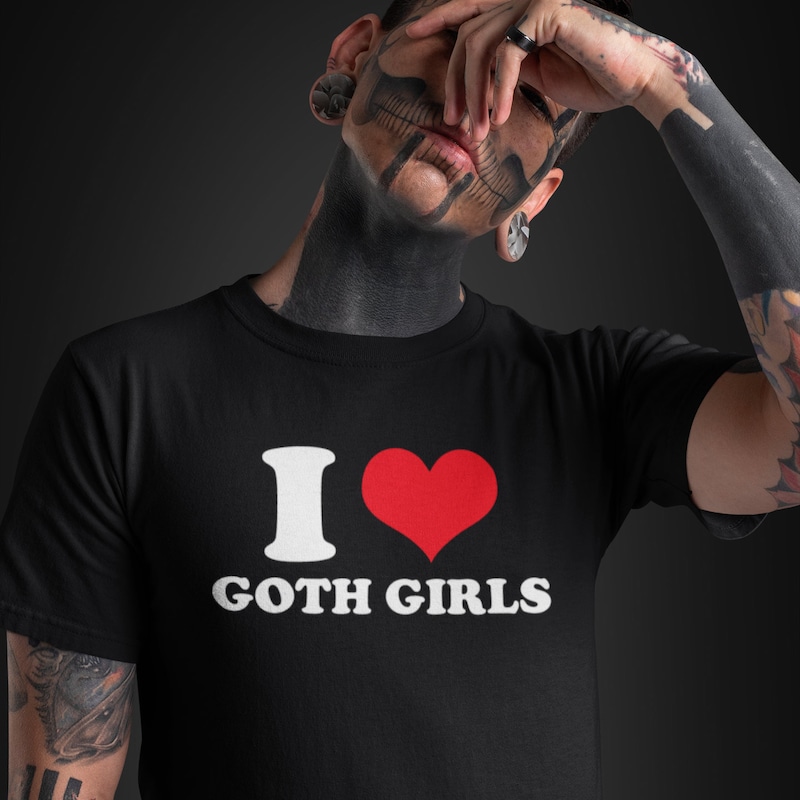 Graphic Goth Tees - Etsy