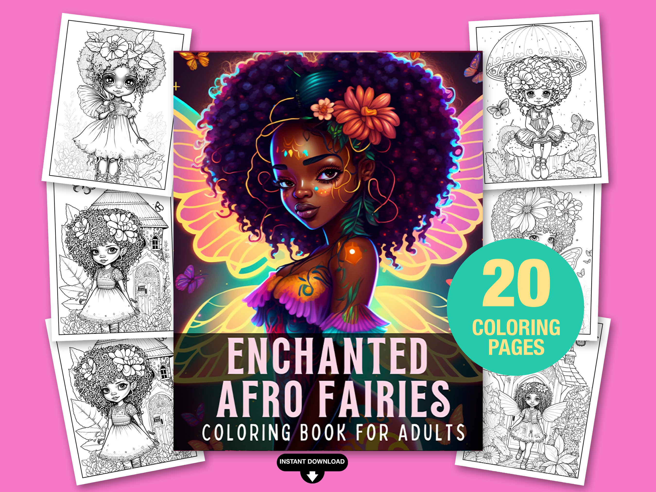 Enchanted Printable Coloring Pages