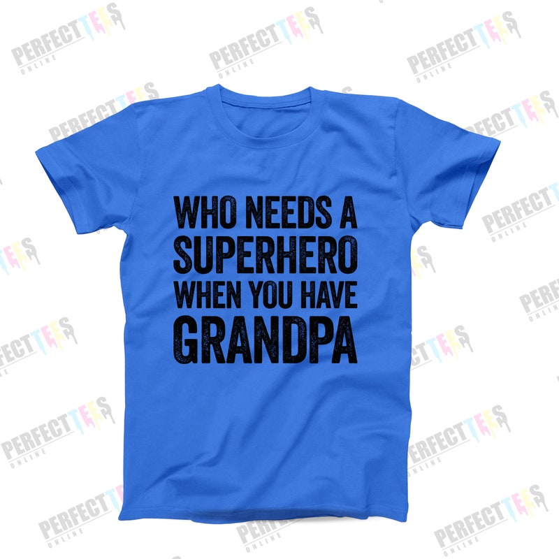 Grandpa Superhero - Etsy