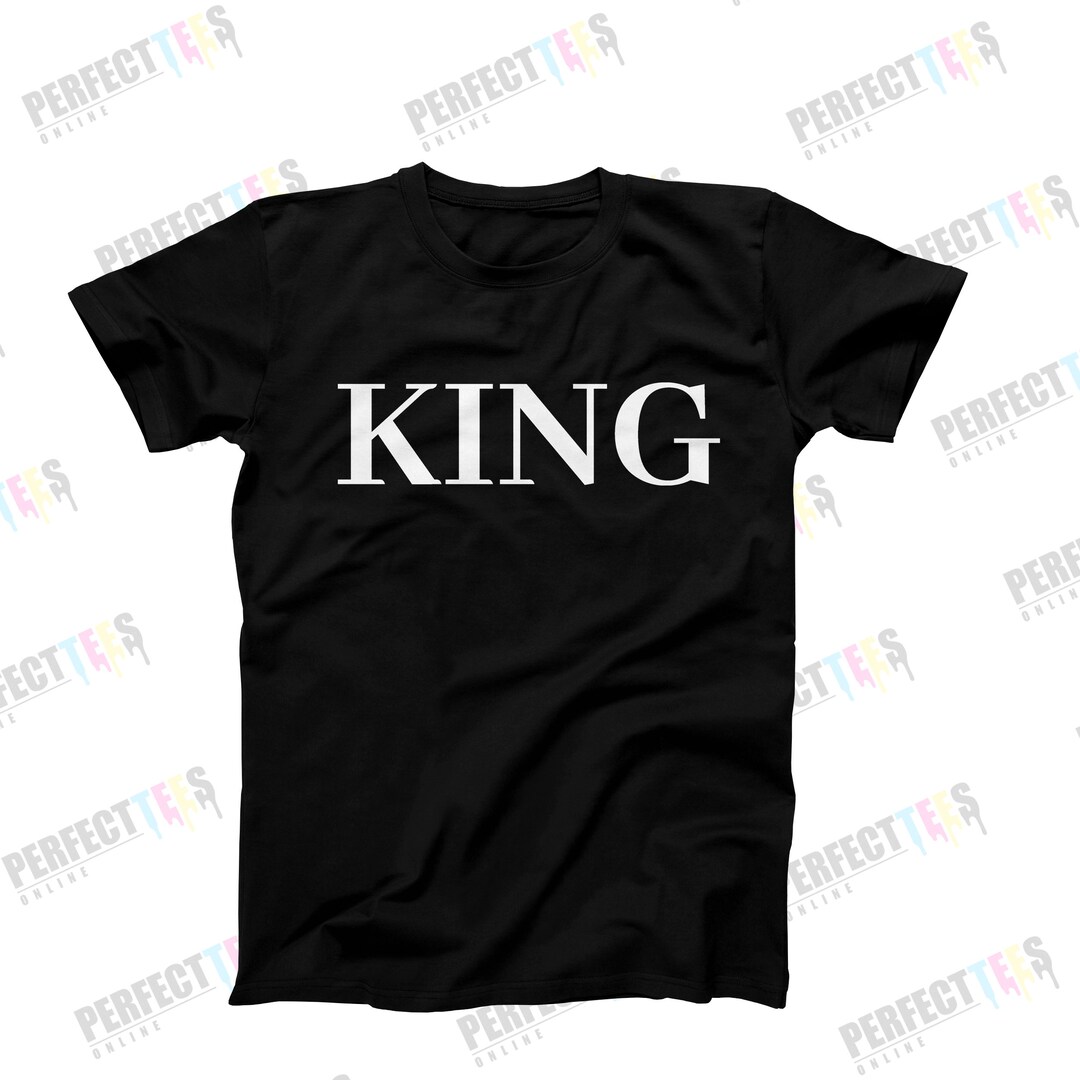 King T-shirt for Men, King Shirt for Him, Birthday Gift, Anniversary ...