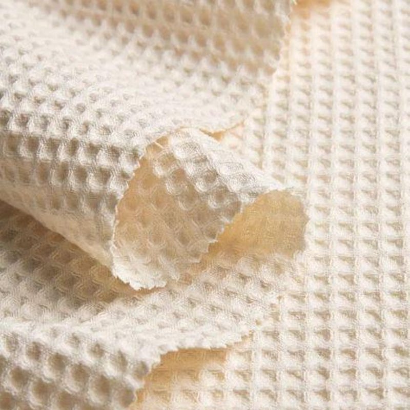 Waffle Linen Fabric - Etsy
