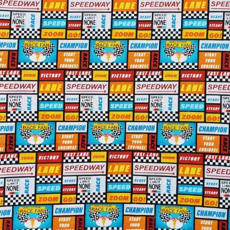 Nascar Fabric - Etsy