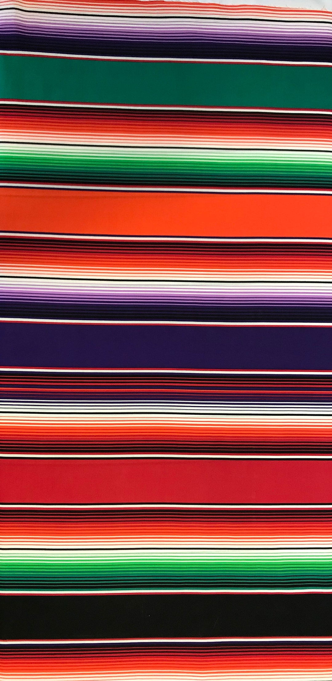 Quilting 100% Cotton Fiesta Stripe Fabric by the Yard - Etsy