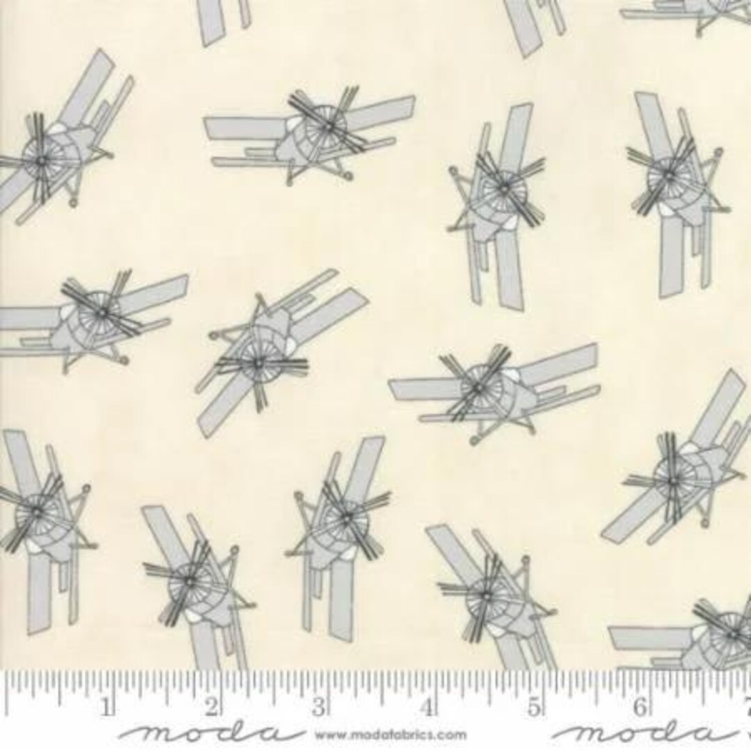 100% Cotton Fabric Moda 'mighty Machines' - Etsy