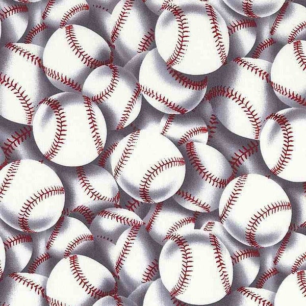 Baseball Fabric by the Yard - Etsy
