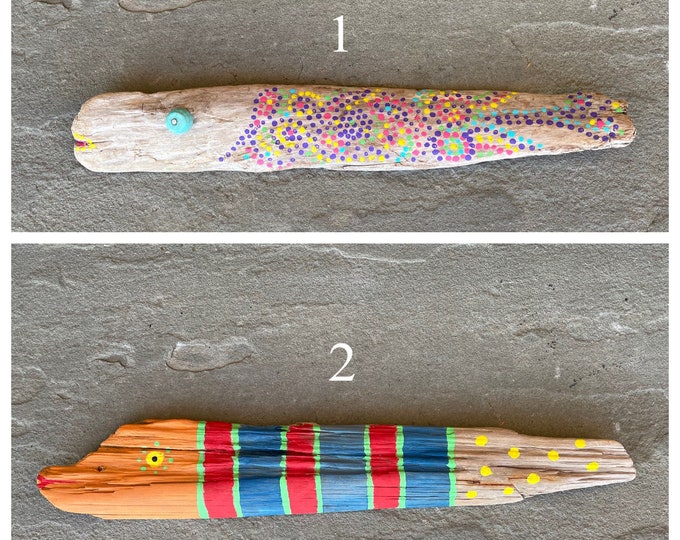 Driftwood Folk Art Fish Rustic Fish Nautical Decor Beach House Decor - Etsy Driftwood Folk Art Fish Rustic Fish Nautical Decor Beach House Decor - Etsy