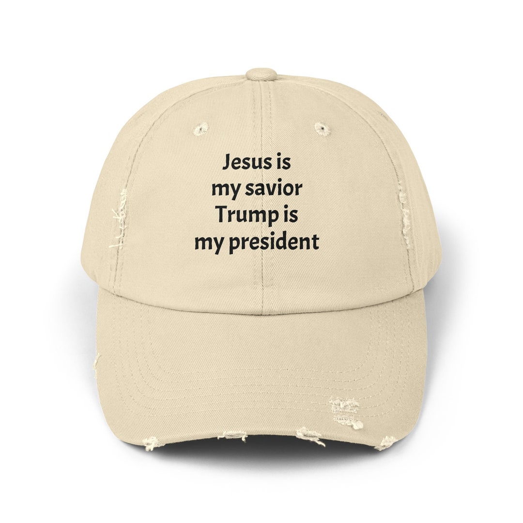 Jesus and Trump Cap - Etsy