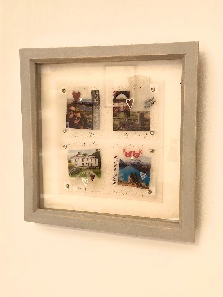 Personalised Photobox Frame, Wedding Memory Windows, Photo Memory ...