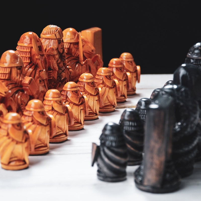 Viking Chess Set - Etsy