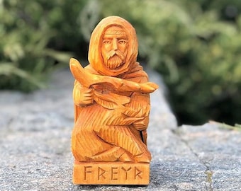 Freyr Norse God Figure, Freyr Norse God Statue, Viking Statue, Freyr ...
