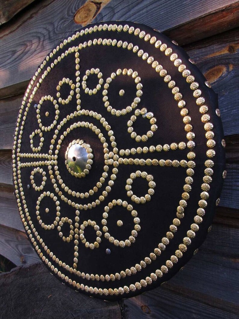 Scottish Battle Target Shield With Spike - Etsy