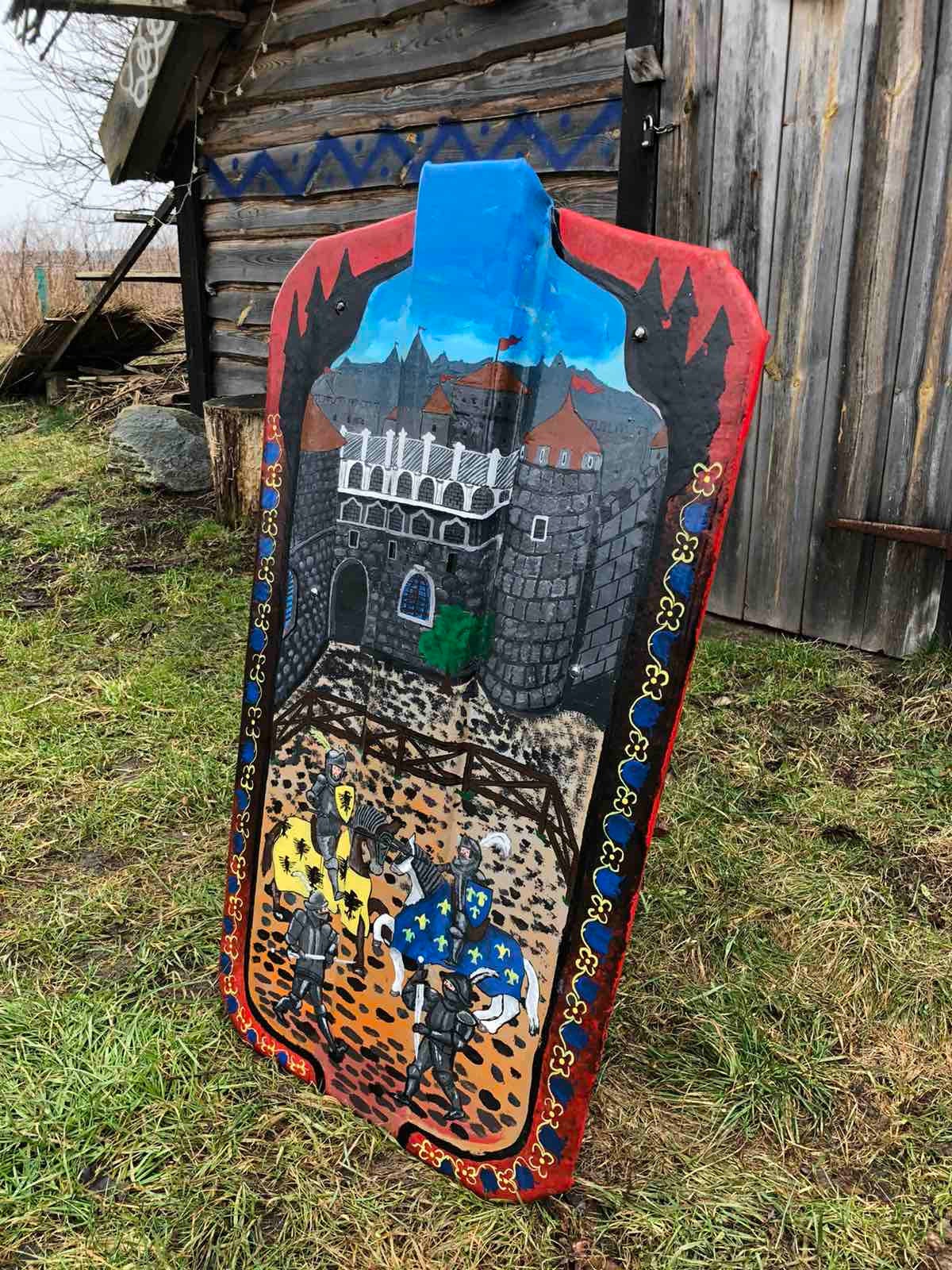 Medieval Pavise Shield