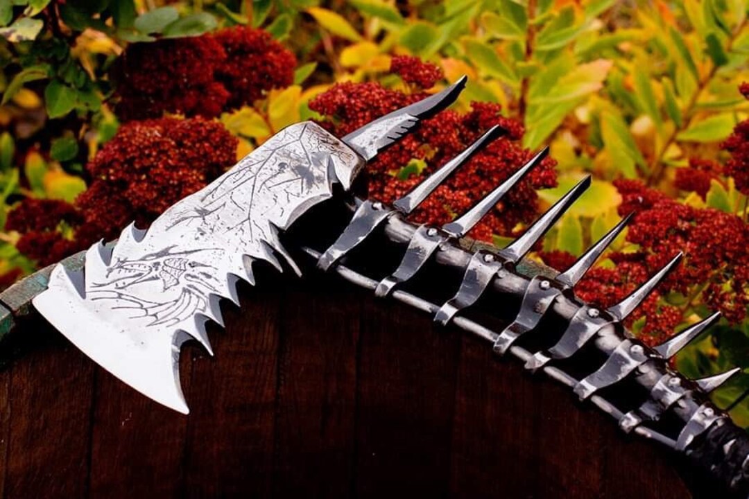 Forged Ax, Carbon Ax, Forged Metal Ax, Hand Forged Ax, Viking Ax - Etsy