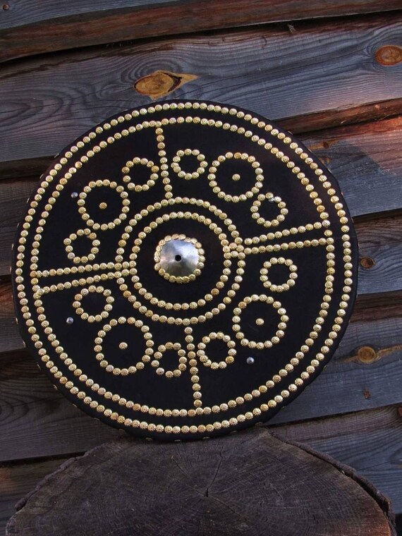 Scottish Battle Target Shield With Spike - Etsy