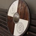 Vegvisir Battle Shield Viking Shield, Viking Shield, Medieval Shield ...