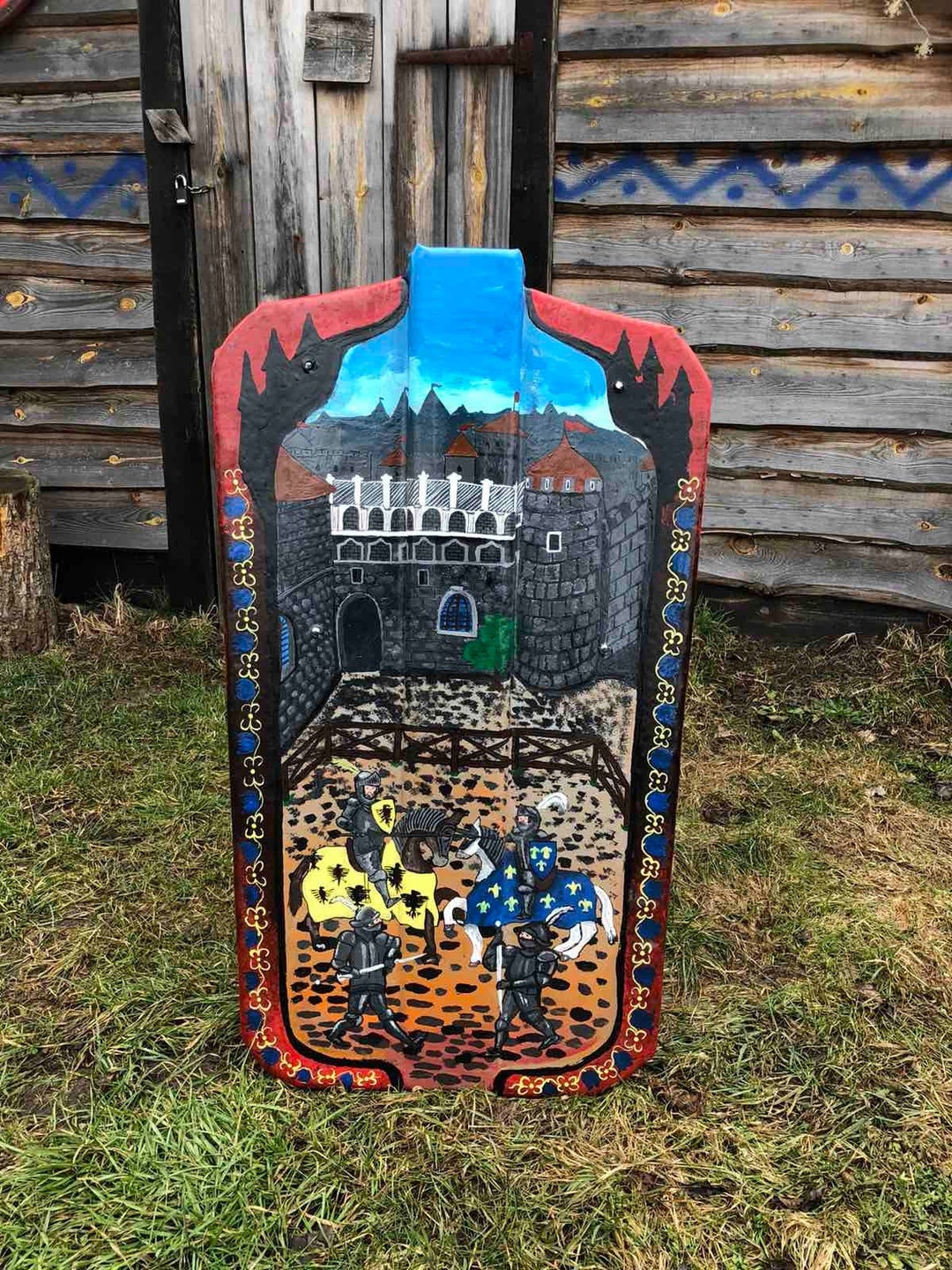 Medieval Pavise Shield, Medieval Shield, Custom Pavise, Norse Shield ...