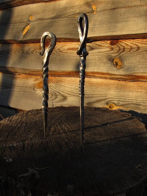 Medieval Forged Fork Viking Fork Forged Cutlery Medieval - Etsy