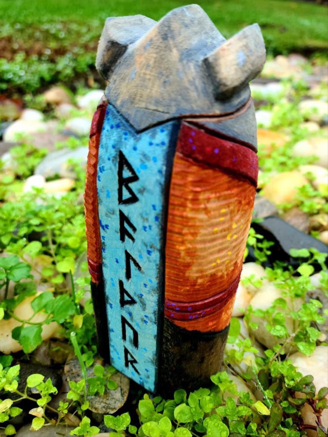 Baldur Statue Baldur Painted Norse God Norse Gods Pagan - Etsy