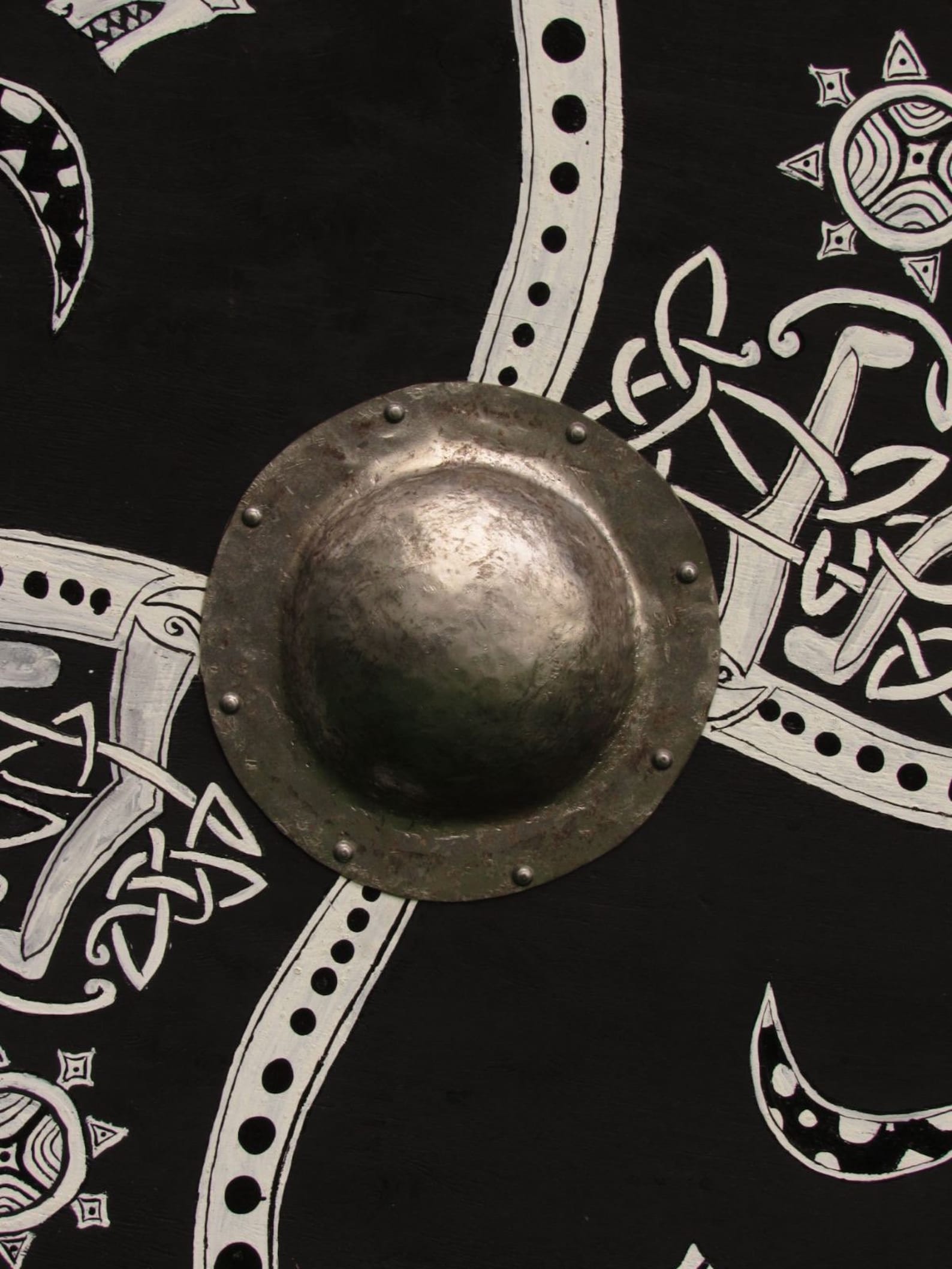 Viking Battle Shield Fenrir Norse Shield - Etsy