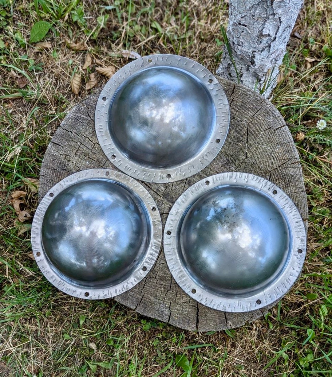 Medieval Shield Boss, Forged Shield Boss, Steel Shield Boss, LARP ...