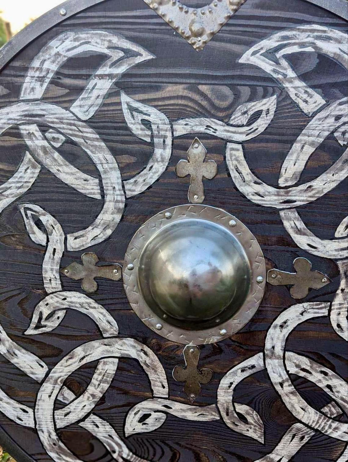 Valhalla Viking Battle Shield, Viking Armor Shield, Medieval Shield ...