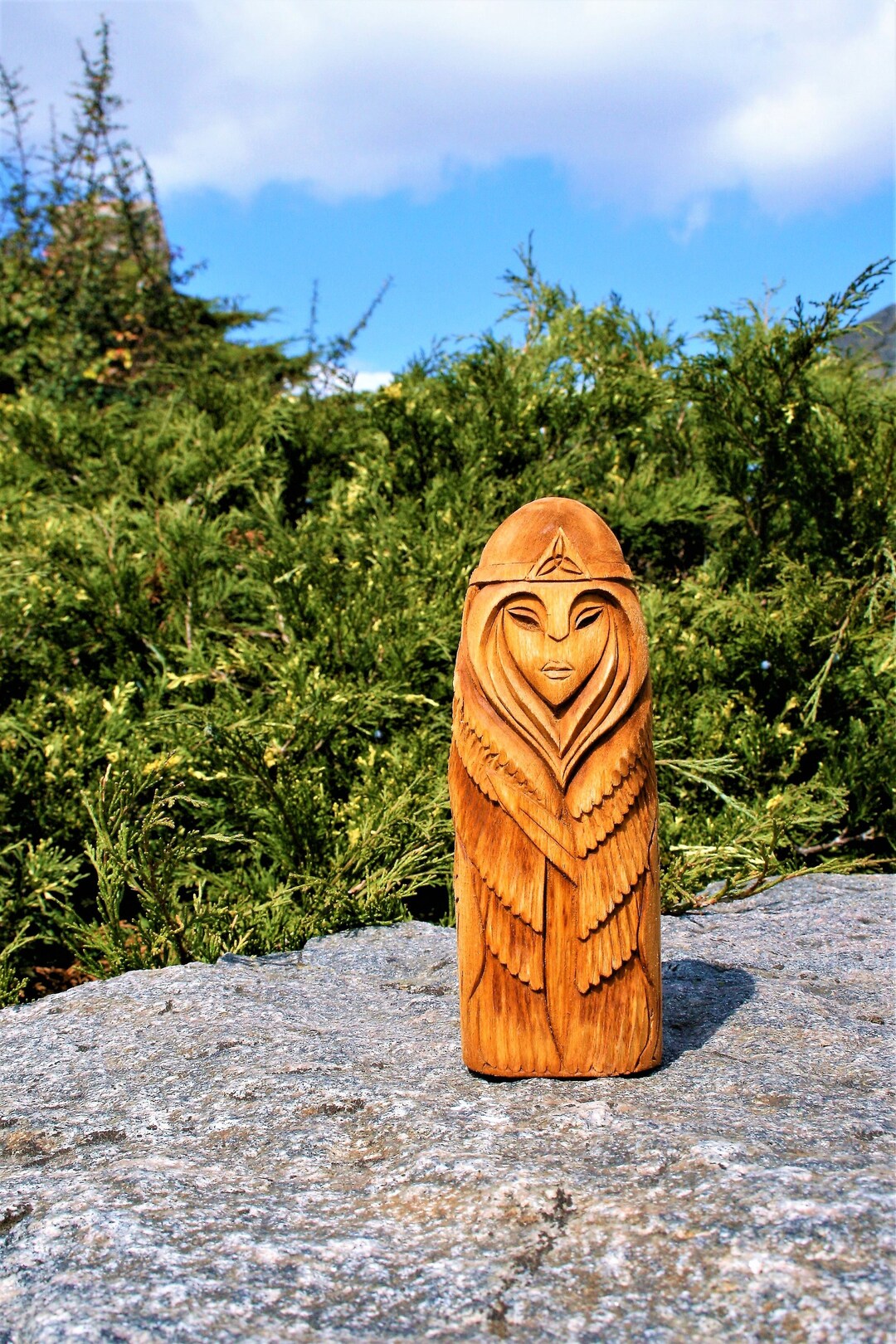 Freyja Statue, Freyja Viking Statue, Freyja Norse Goddess, Pagan Altar ...