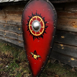 Medieval Viking Shield, Knight Shield, Medieval Decor, Role Play Shield ...