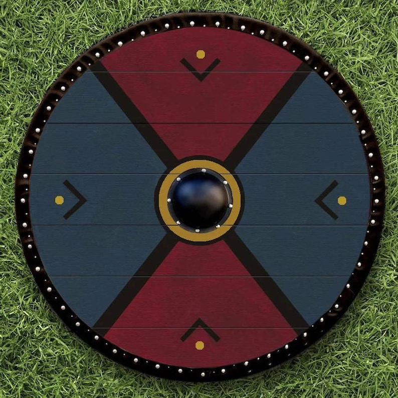 Viking Battle Shield Medieval Battle Shield Norse Shield - Etsy