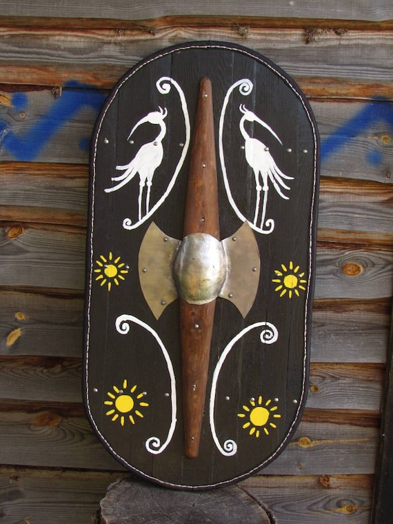 Celtic Battle Shield Medieval Shield Celtic Warrior Shield - Etsy