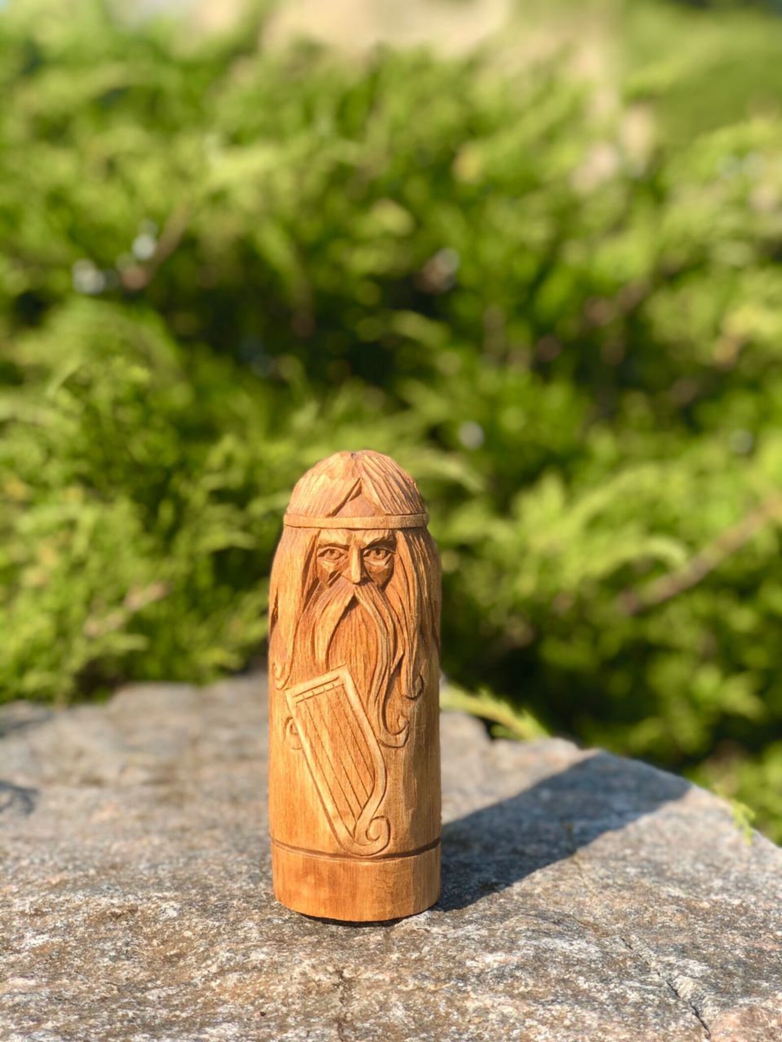 Bragi Norse God Statue Bragi Norse Statue Bragi Statue - Etsy
