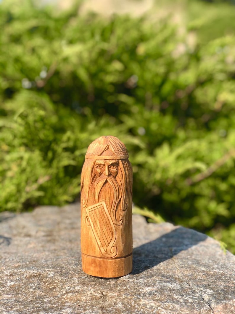Bragi Norse God Statue Bragi Norse Statue Bragi Statue - Etsy