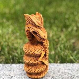 Jormungandr Norse Serpent, Viking Statue, Midgard Serpent, Pagan Statue ...