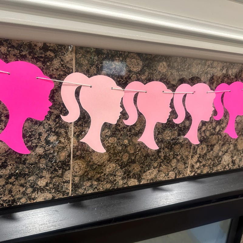 Barbie Banner - Etsy