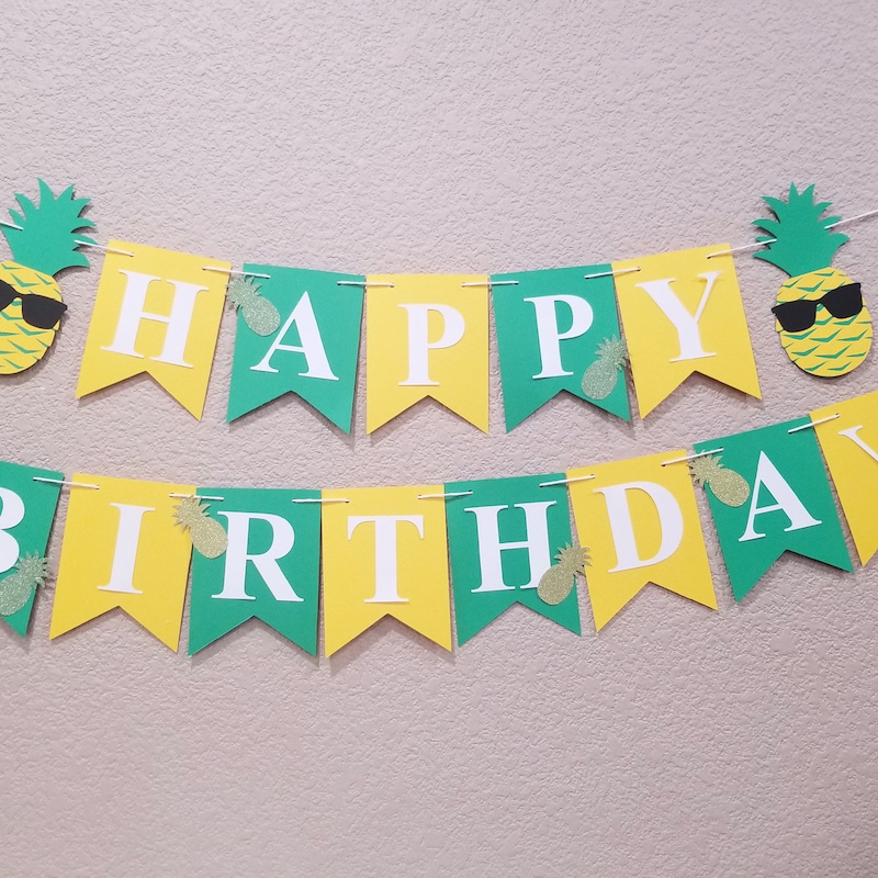 Pineapple Birthday - Etsy