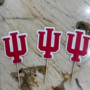 Set of 12pcs - College Cupcake Topper College Graduation Party Decor ...