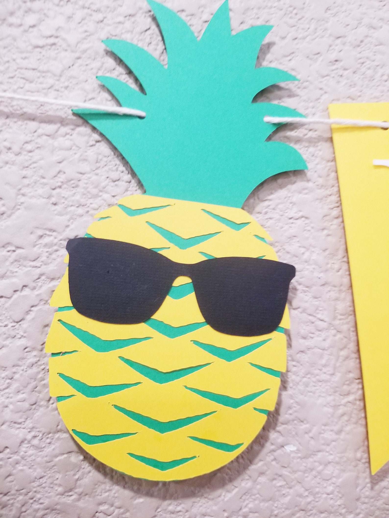 Pineapple Birthday Banner Pineapple Birthday Decor Photo | Etsy