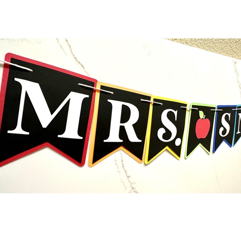 Teacher Banner - Etsy