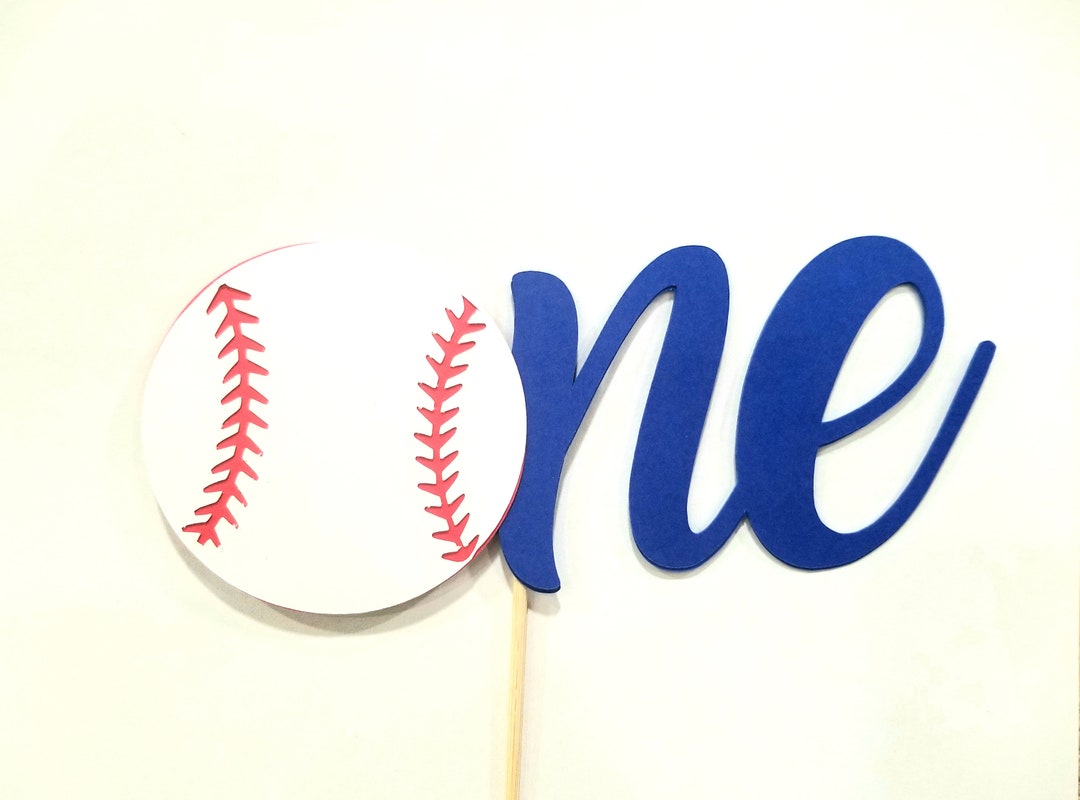 Baseball Theme Cake Topper, Baseball First Birthday Sport Birthday ...