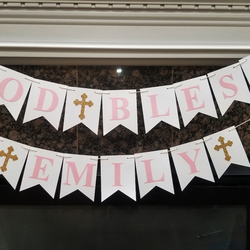 Baptism Banners - Etsy