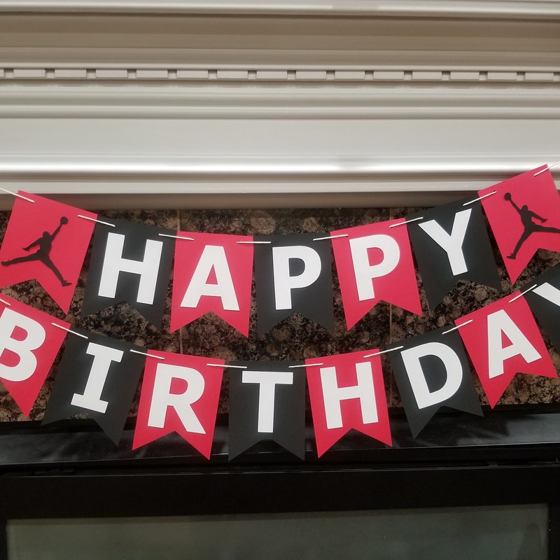 Jordan Party Decorations - Etsy