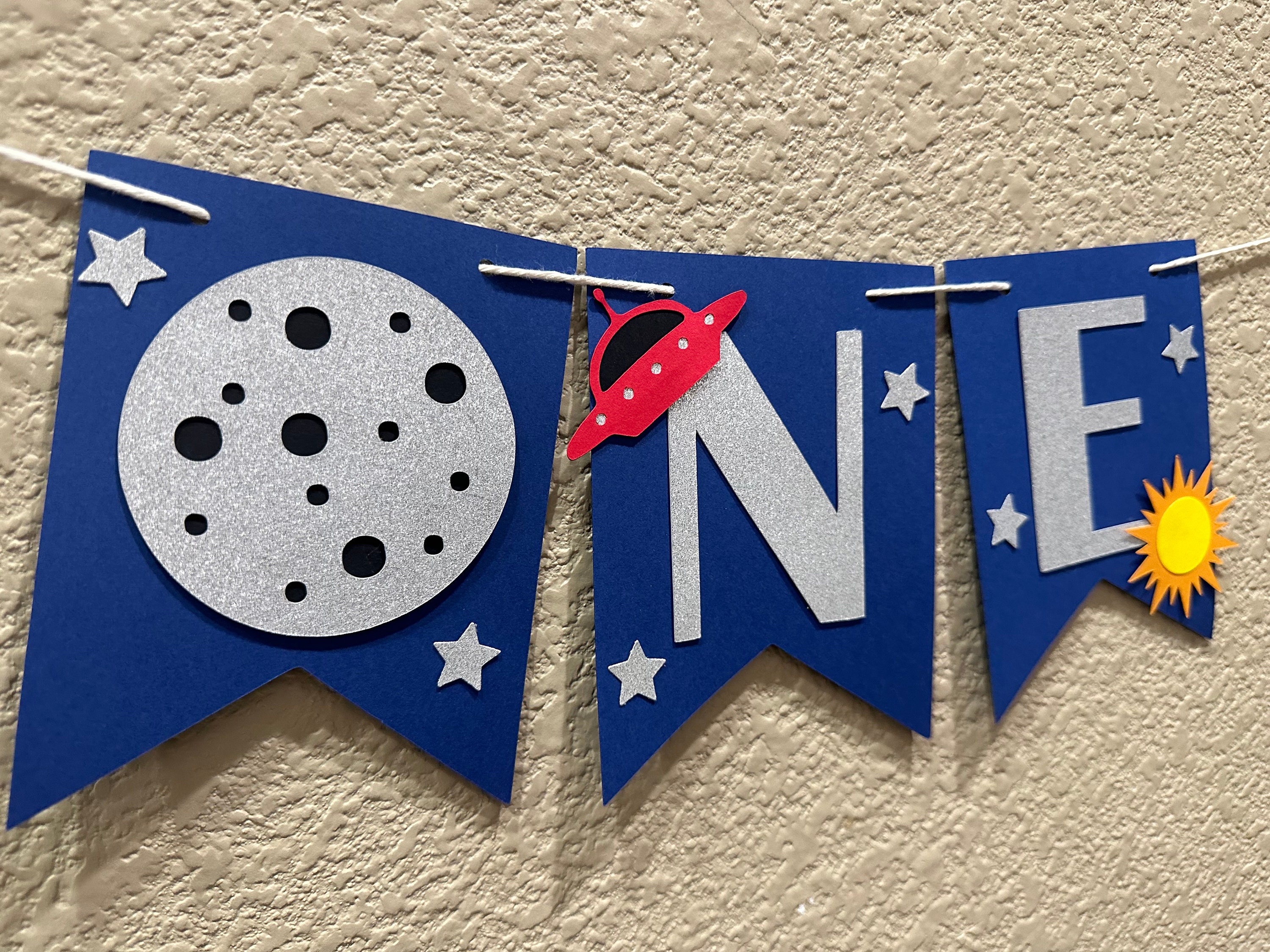 Space Banner Space Birthday Party Decorations Outer Space - Etsy