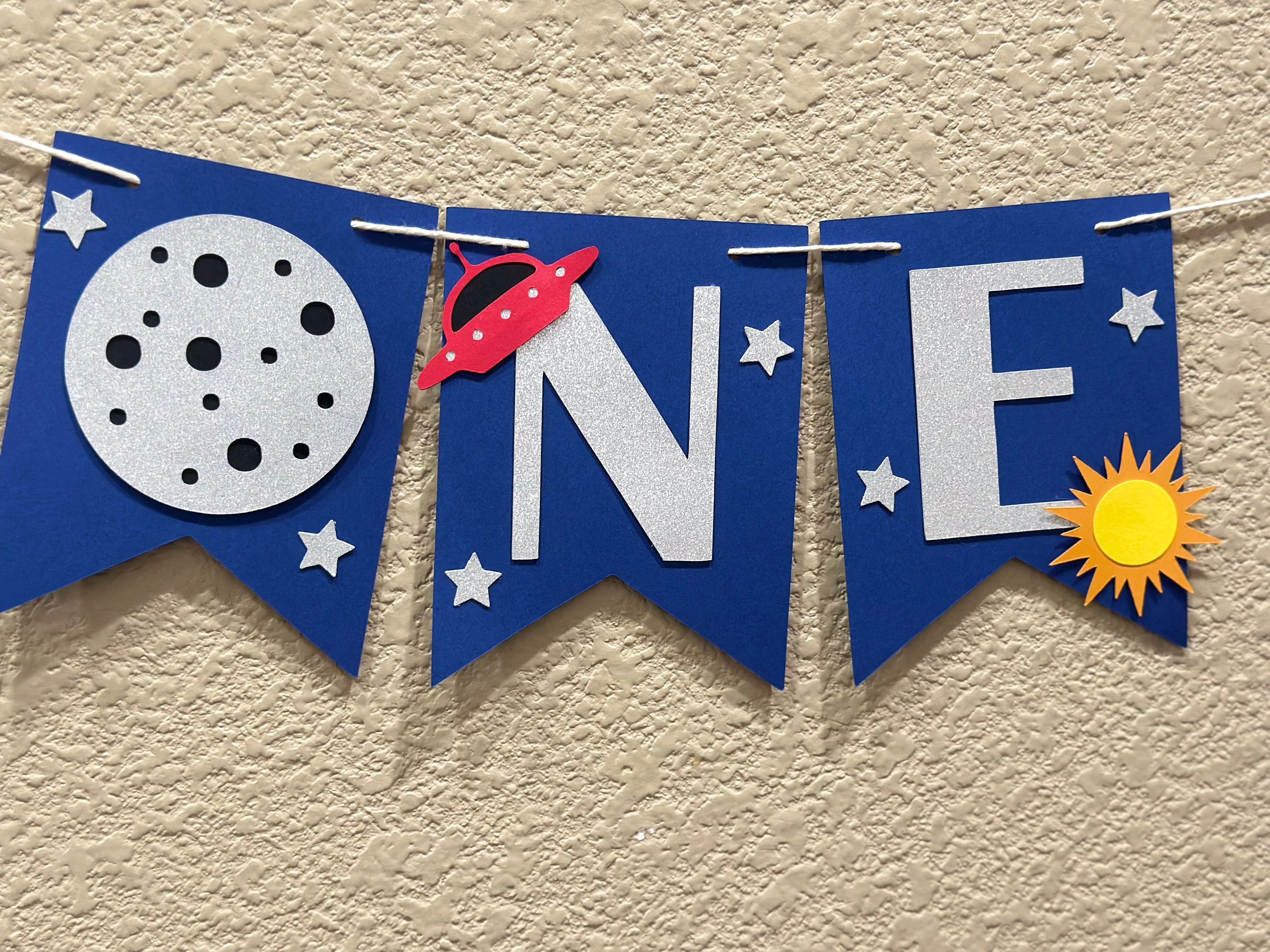 Space Banner Space Birthday Party Decorations Outer Space - Etsy