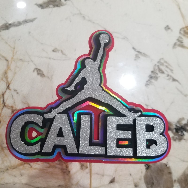 Jordan Cake Topper - Etsy