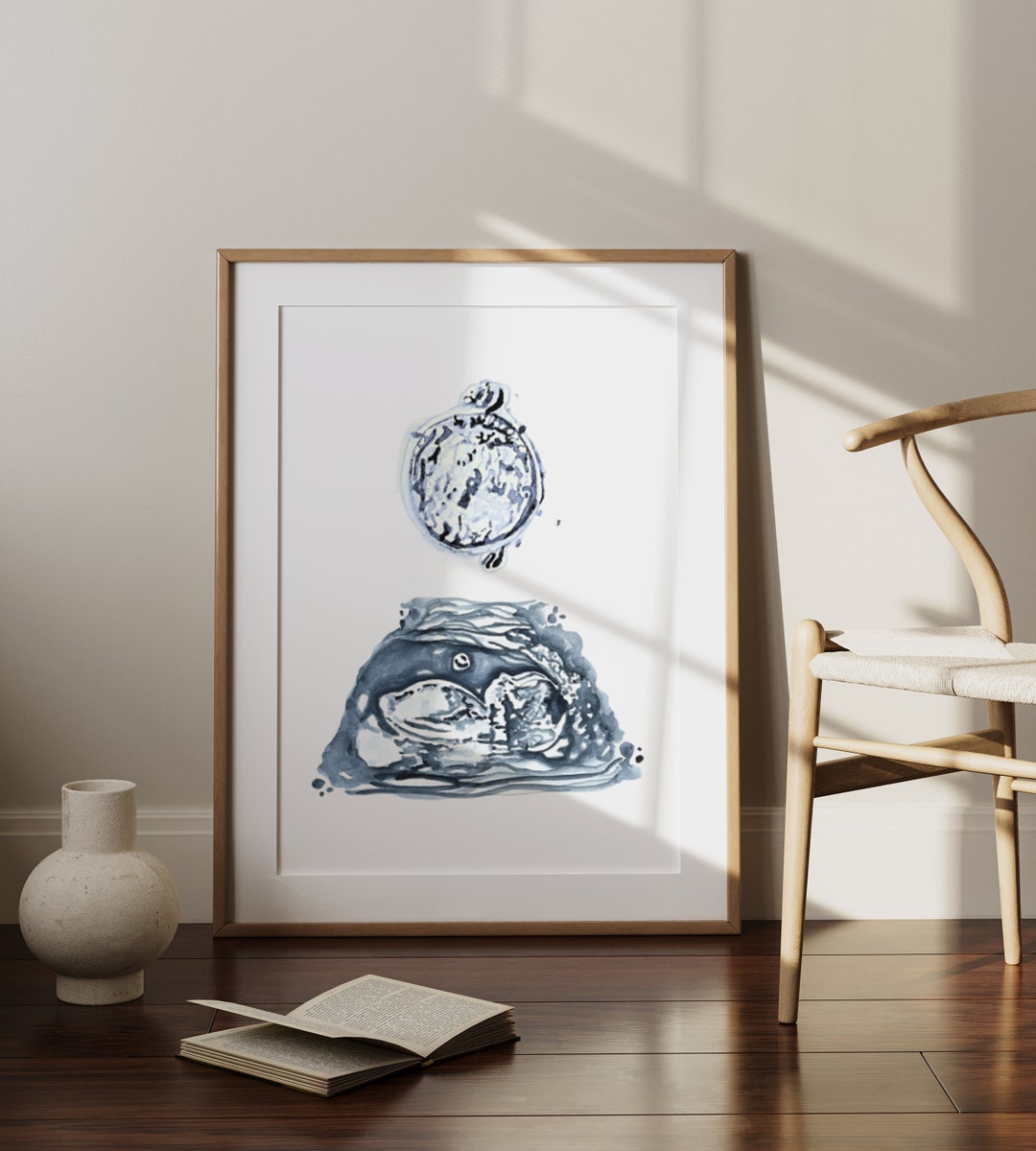 Heirloom IVF Embryo Ultrasound Watercolor Poster Painting | Embryo ...